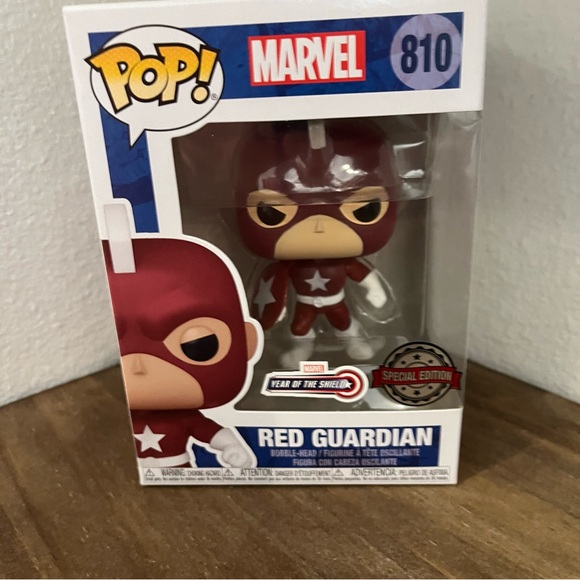 Funko | Toys | Funko Pop Red Guardian 8 Year Of The Shield Special ...